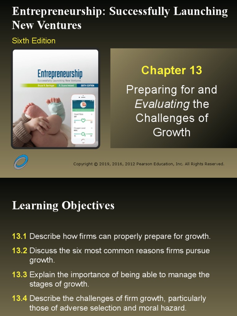 Chapter 13 - The Challenges of Growth | PDF | Employment | Entrepreneurship