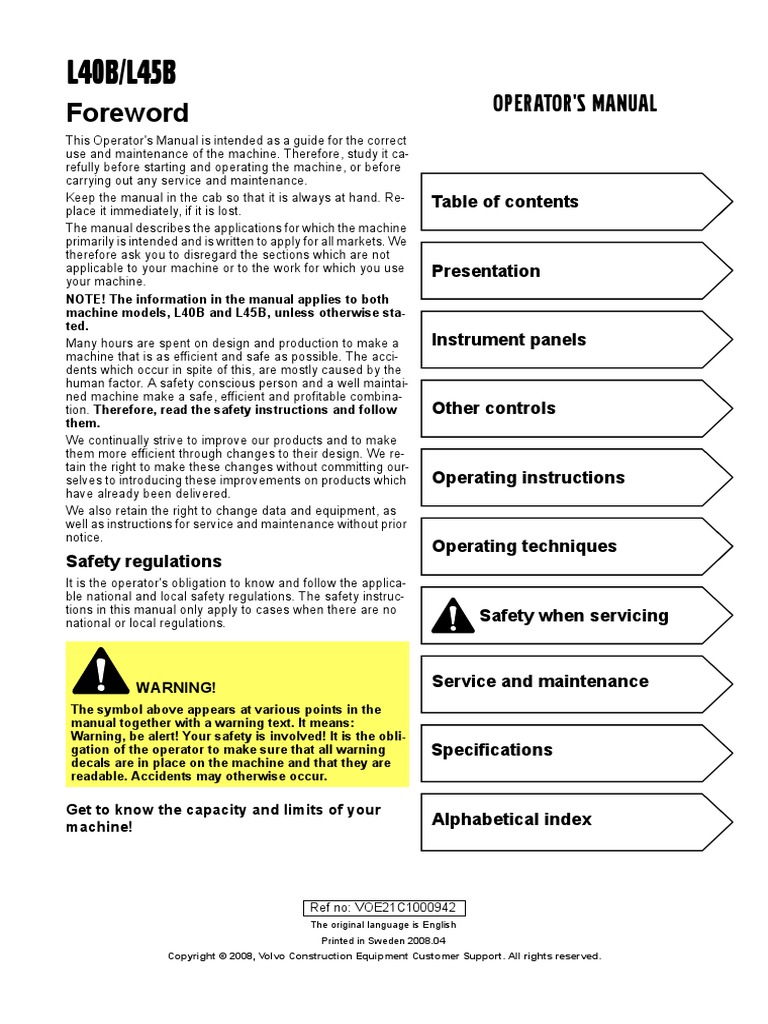 Voe21c1000942h L40B L45B | PDF | Electromagnetic Compatibility | Truck