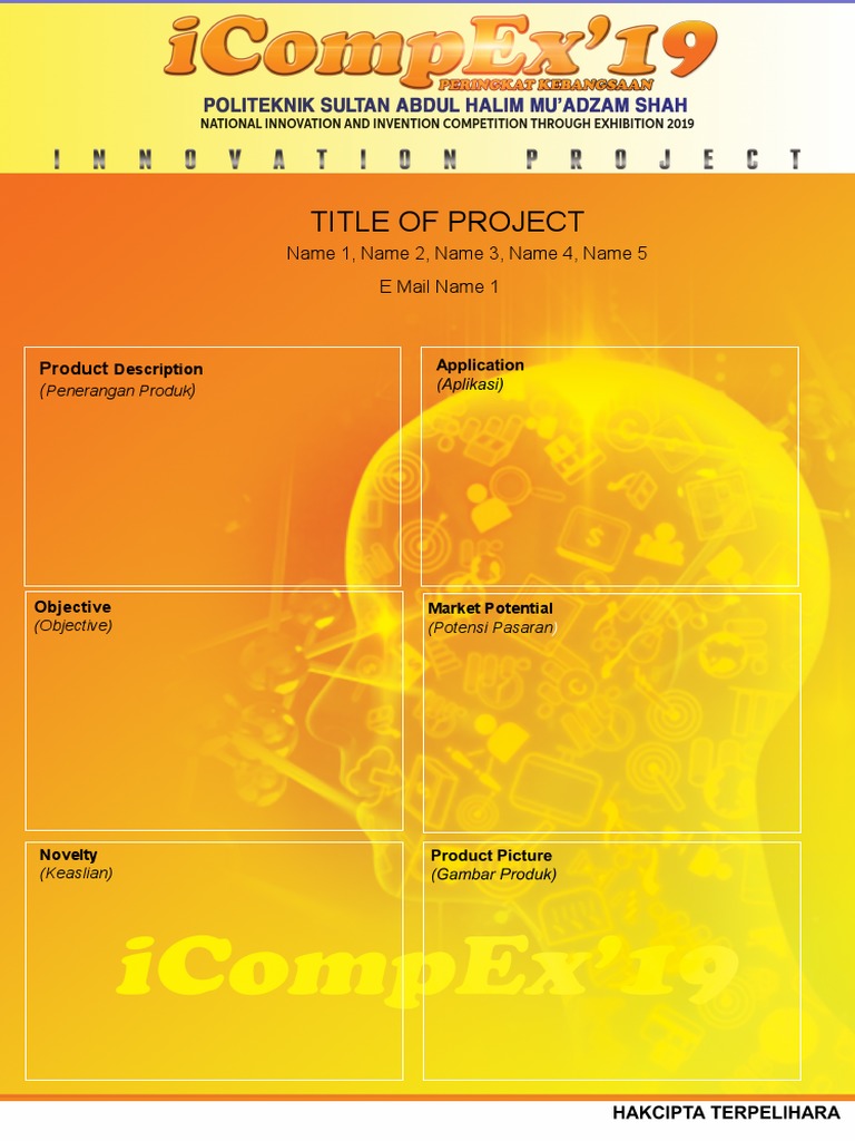 Icompex Inovasi Produk Template | PDF