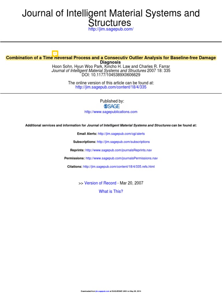 Sohn, Hoon Et Al - 2007 - Combination of A Time Reversal Process and A Consecutiv Outlier ...