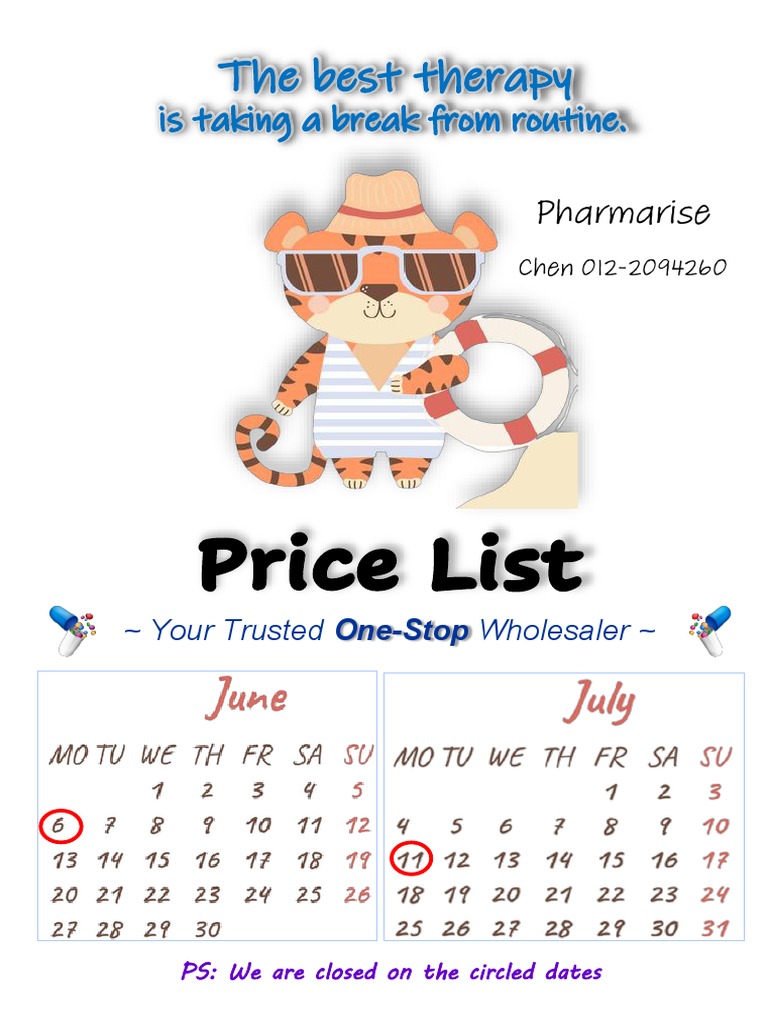Price List June July 2022 | PDF | Drugs | Pharmacology Price List June July 2022 | PDF | Drugs | Pharmacology