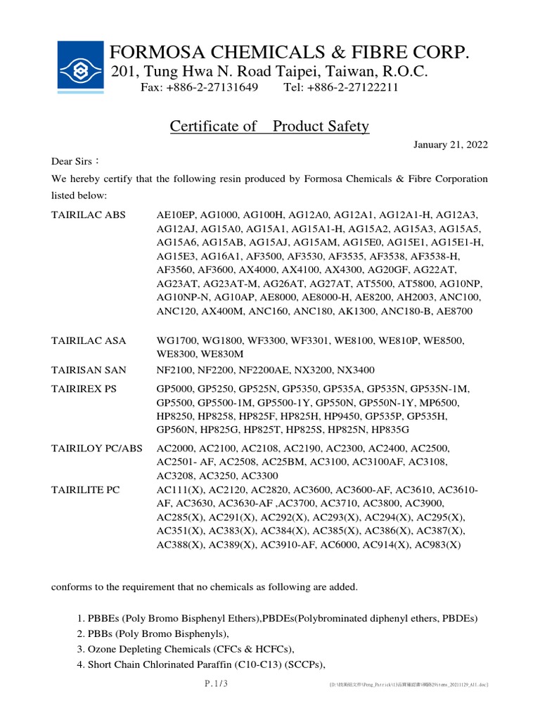 Environmental All Grades | PDF | Chemical Substances | Occupational ...