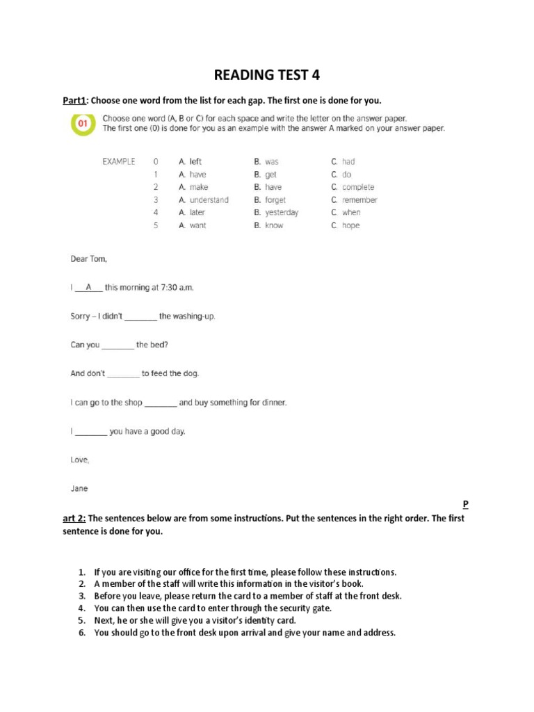 Reading Exam 4 | PDF | Celebrity