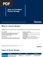 Focus Group Discussion Flow Guide | PDF | Focus Group | Human Communication