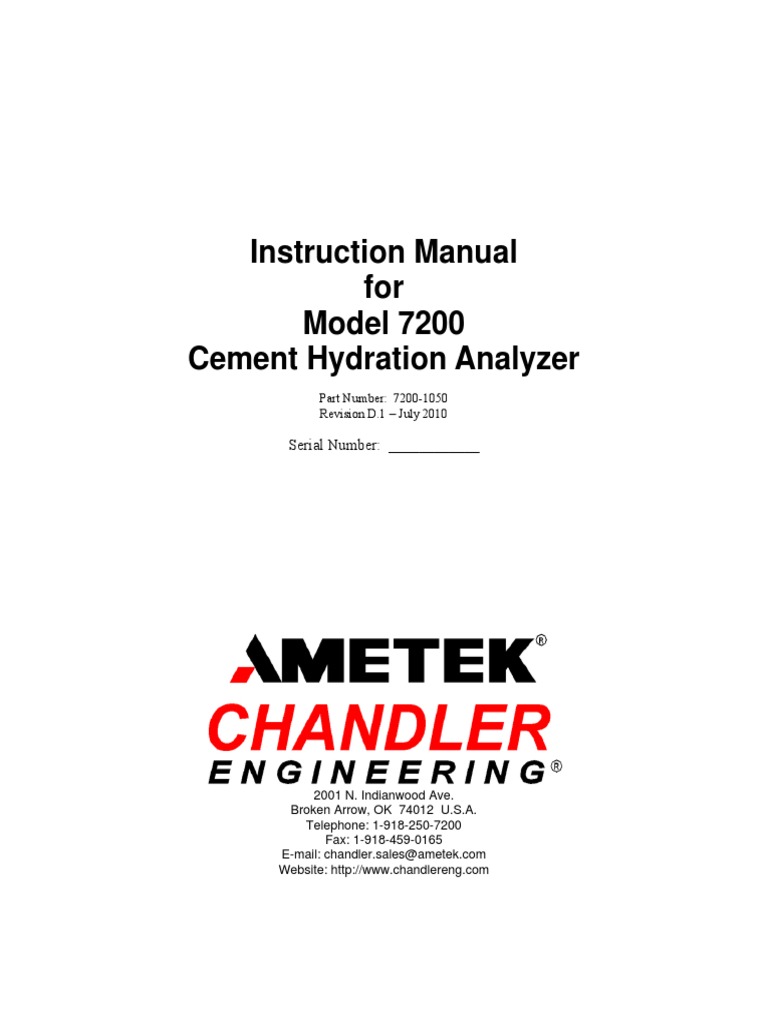 Model 7200 Manual | PDF | Valve | Calibration
