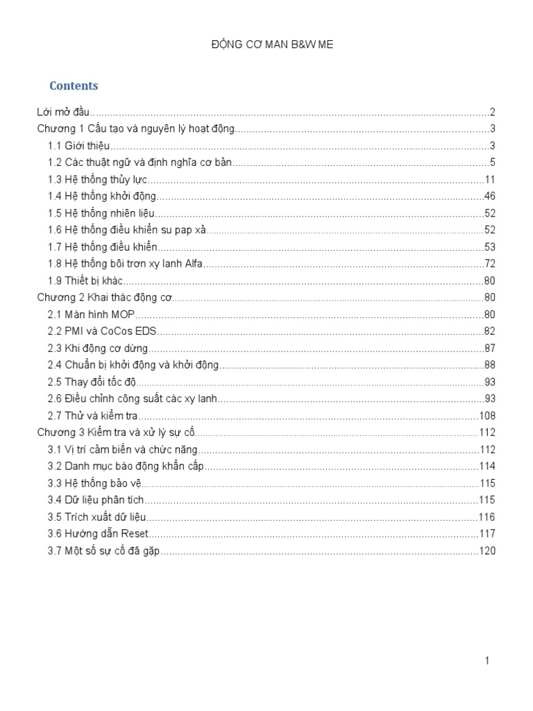 Man B&W Me Engine | PDF