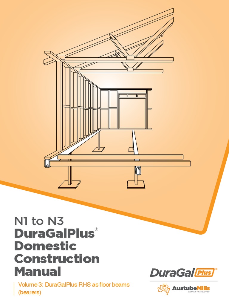 DCM DuraGalPlus - Vol3 - RHS As Floor Beams - Jan17 1 | PDF | Roof | Truss