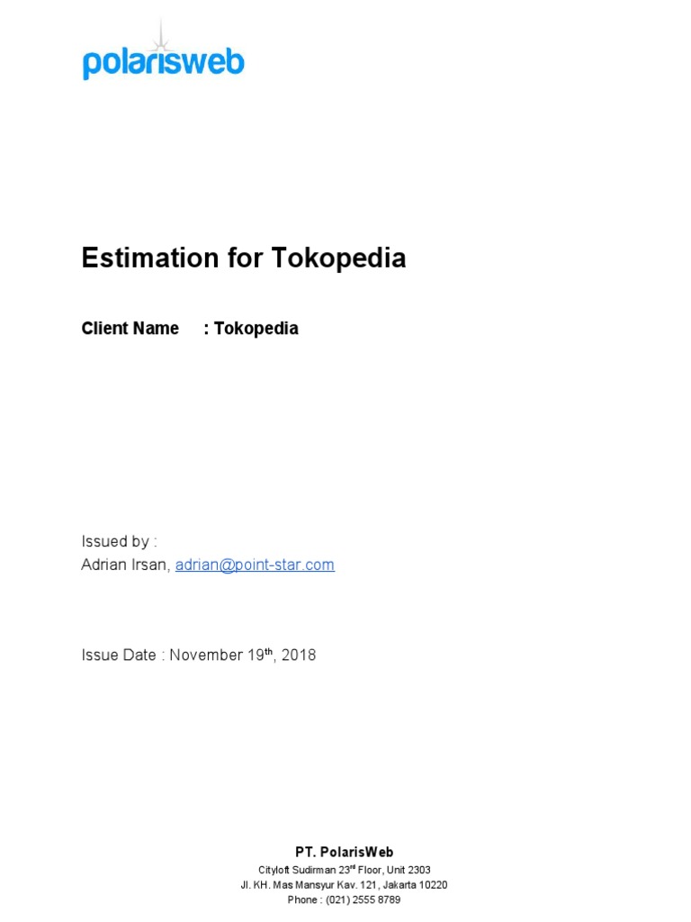Quotation Hangout Meet Kit For Tokopedia | PDF | Computer Architecture | Computing