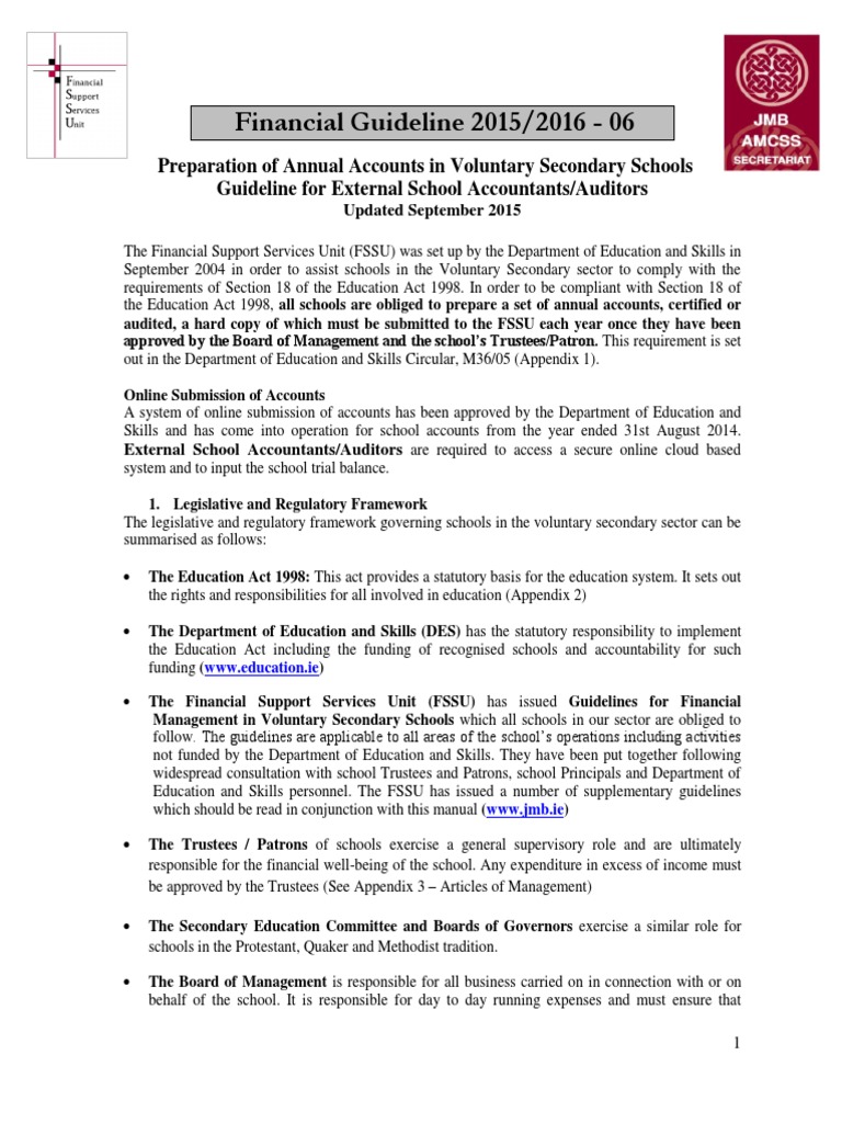 Preparation of Annual Accounts Guideline | PDF | Audit | Expense