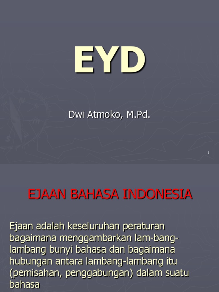 Materi EYD | PDF