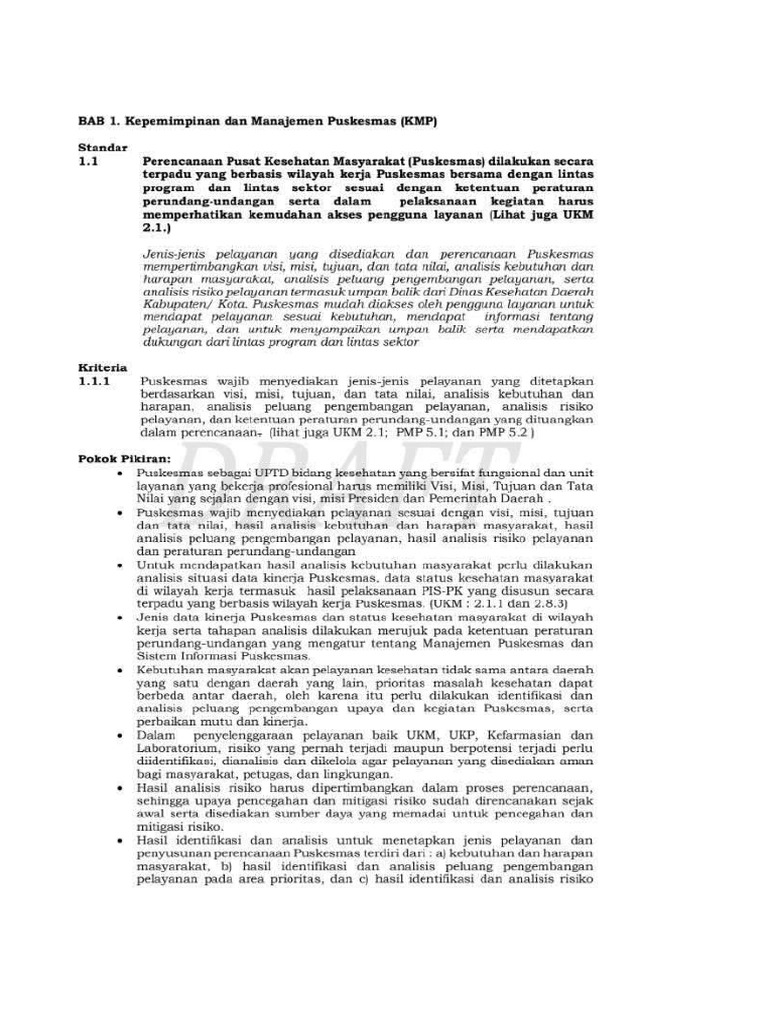Draft Akreditasi Revisi Uji Publik | PDF Draft Akreditasi Revisi Uji Publik | PDF