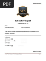 Srs and SDD Template | PDF | Unified Modeling Language | Operating System
