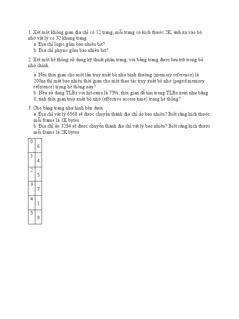 Bai Tap Chuong 7 | PDF