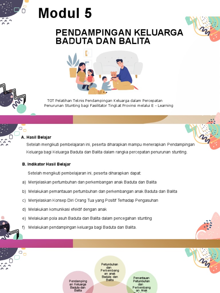 Modul 5 (Pendampingan Keluarga Balita) | PDF