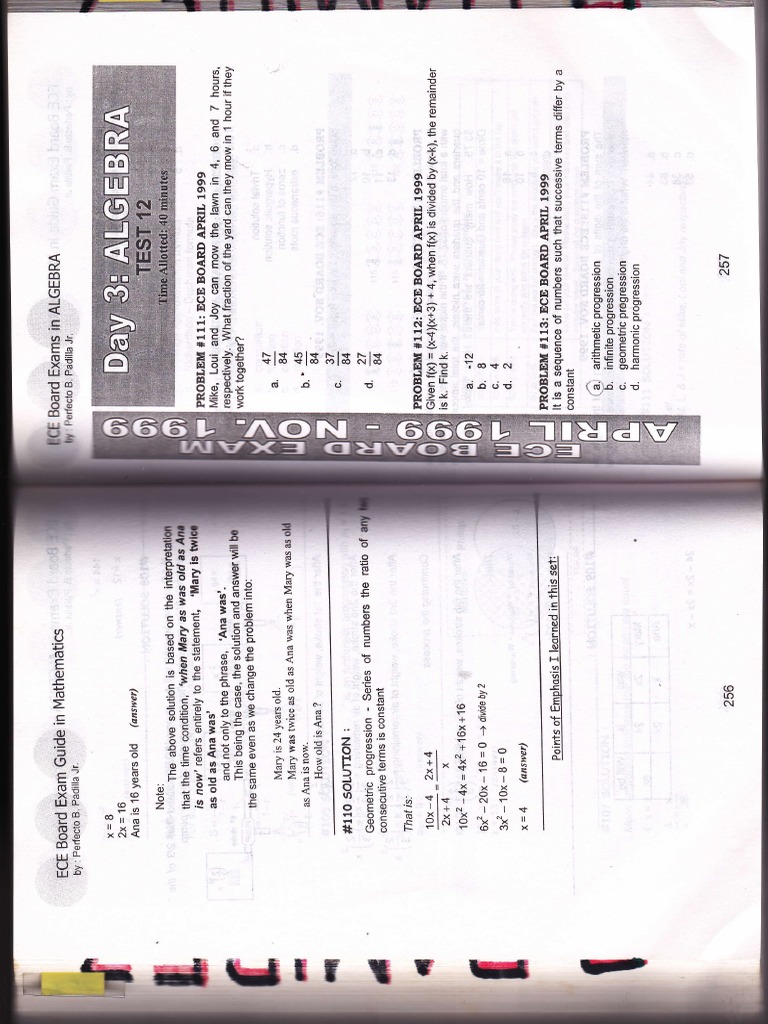 Img - 0136 MCQ Ece Board Exam 257 | PDF
