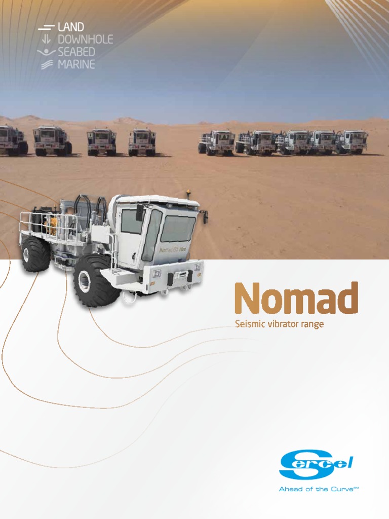 Nomad Brochure Sercel en | PDF | Engines | Fuel Efficiency