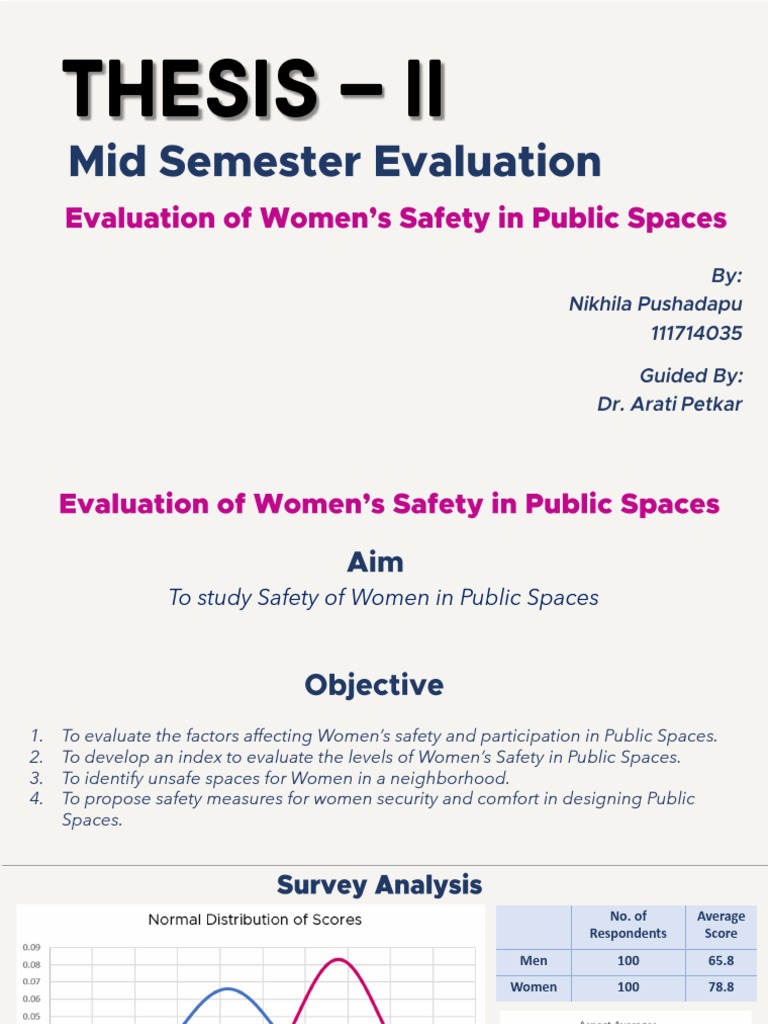 Thesis II - Midsem Evaluation - Nikhila Pushadapu - 111714035 | PDF | Space | Road