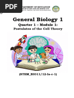 Grade 12 LM General Biology 1 Module1 | PDF | Science | Biology