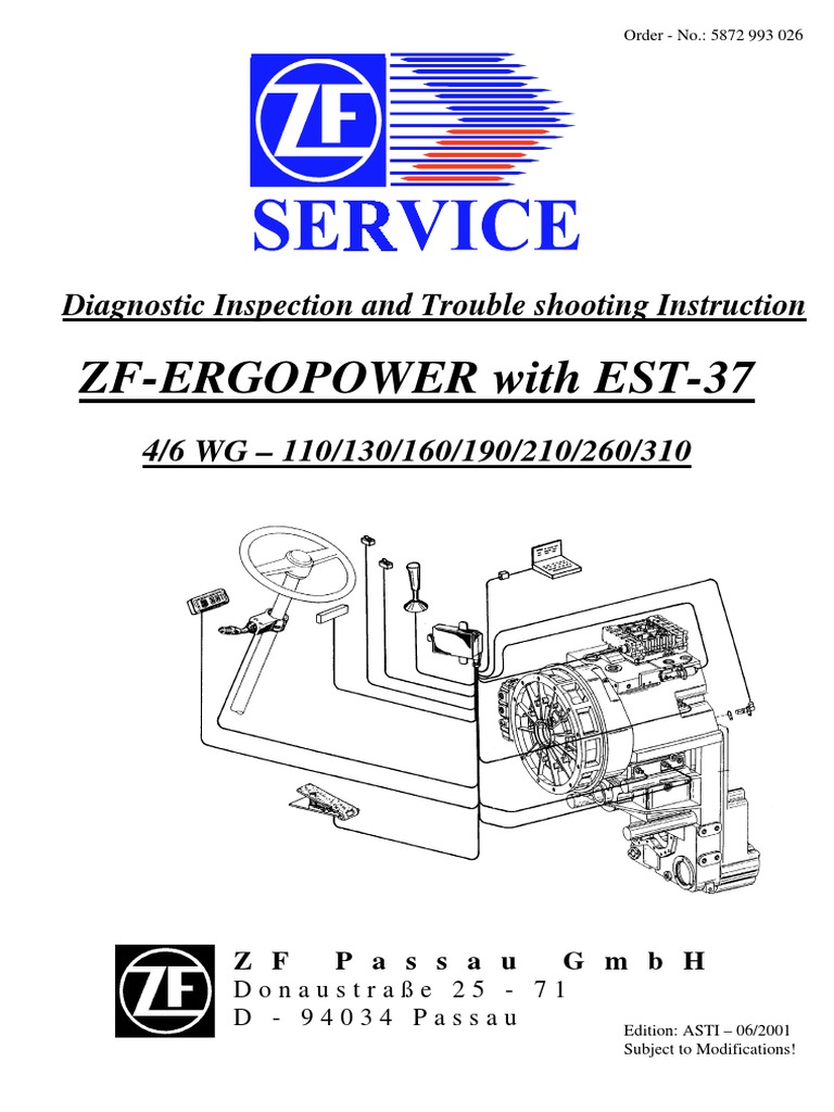 ZF Diagnostic | PDF | Ignition System | Valve