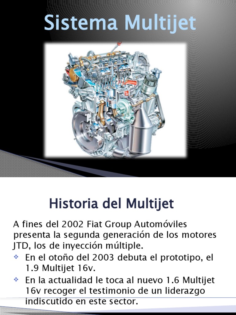 Sistema Multijet | PDF | Inyección de combustible | Vehículos