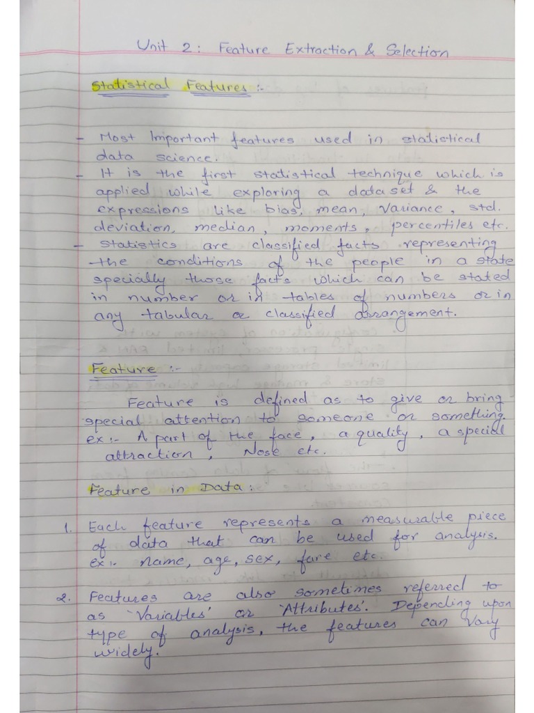 AIML Unit 2 | PDF AIML Unit 2 | PDF