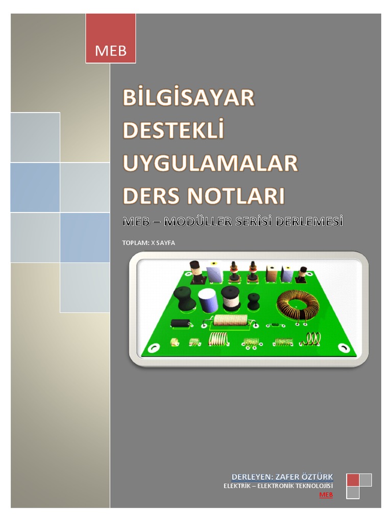 Bilgisayar Destekli Uygulamalar Ders Notları | PDF