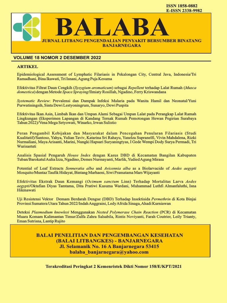 Penelitian Penyakit Bersumber Binatang | PDF
