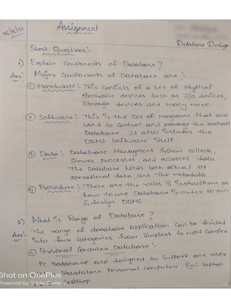 Dbms Assignment Pdf 