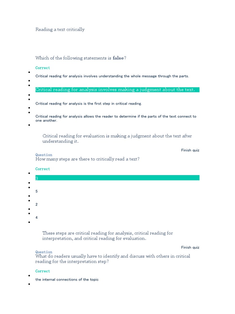 Reading A Text Critically | PDF | Luzon | Linguistics
