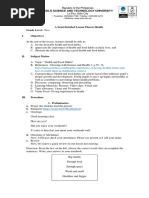 Detailed Lesson Plan in Physical Education Grade 4 | PDF | Physical ...