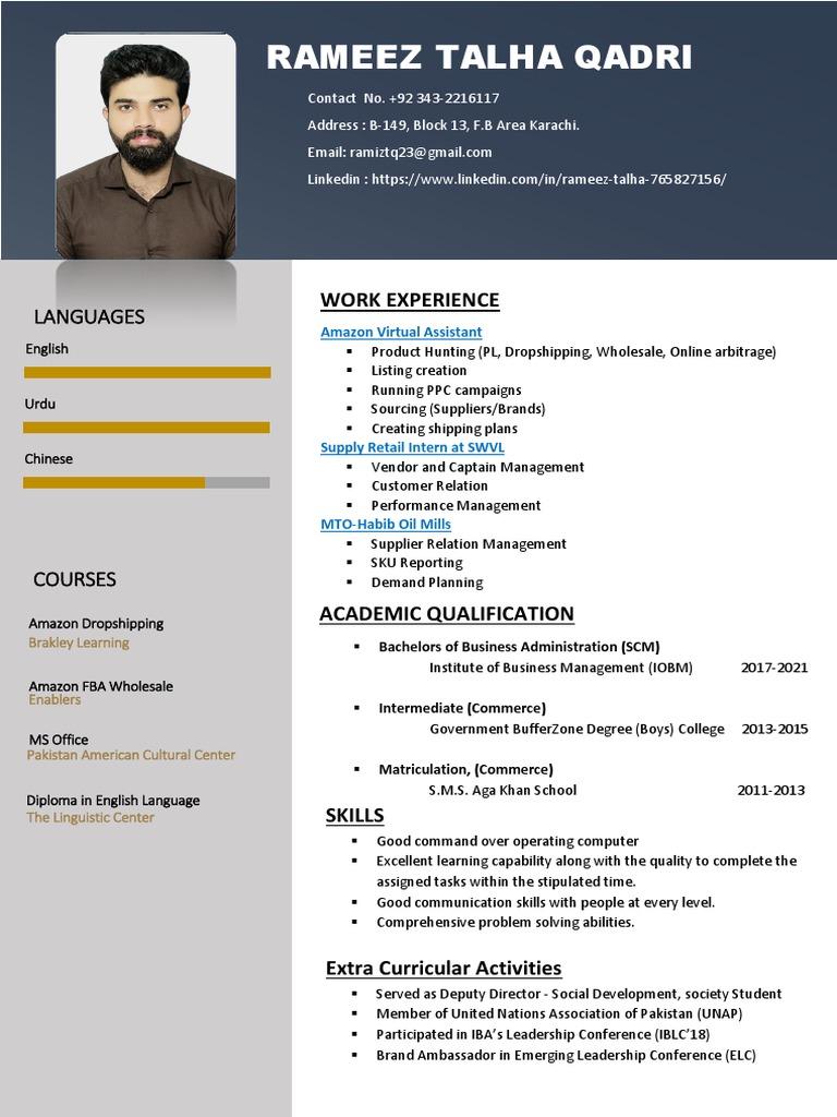 Rameez Resume | PDF | Communication