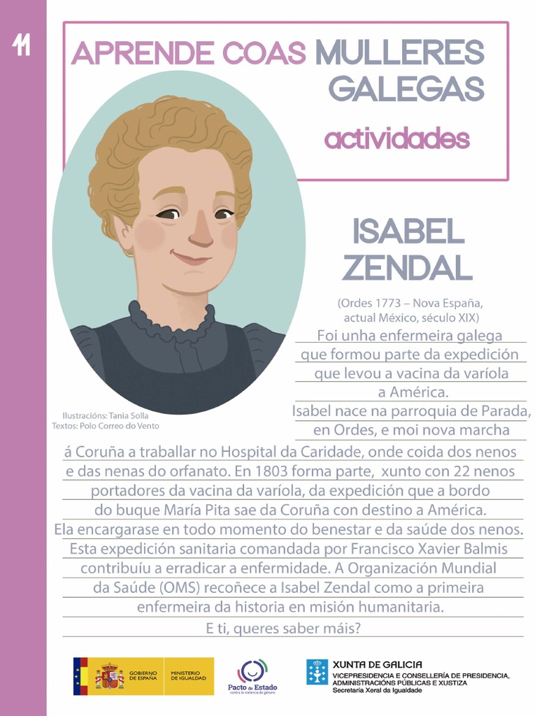Isabel Zendal Actividades 1 | PDF