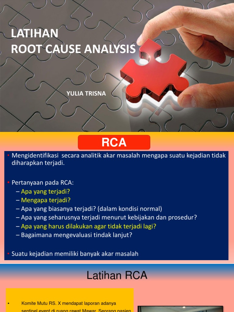 Latihan RCA | PDF