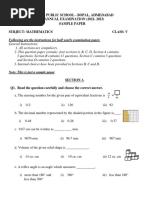Competency Based Questions For Practice STD 5 | PDF