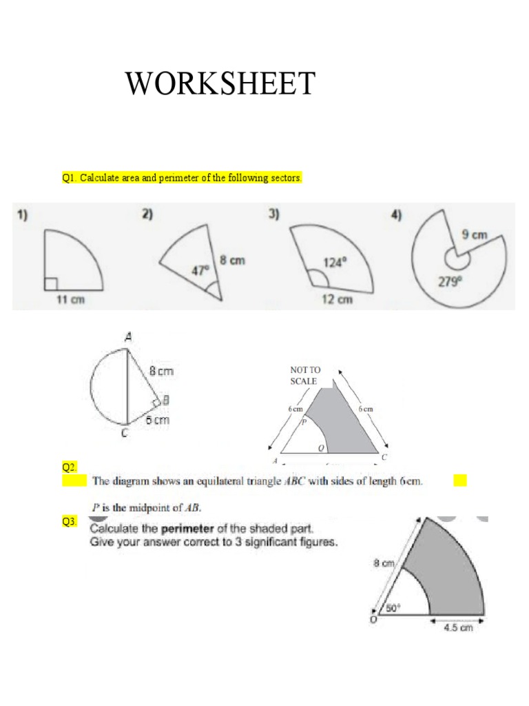 Area and Perimeter Additional Work Sheet | PDF | Teaching Methods & Materials