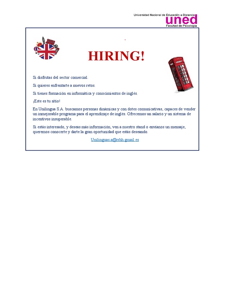 HIRING | PDF