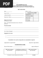 Ojt - DTR Sample Form | PDF