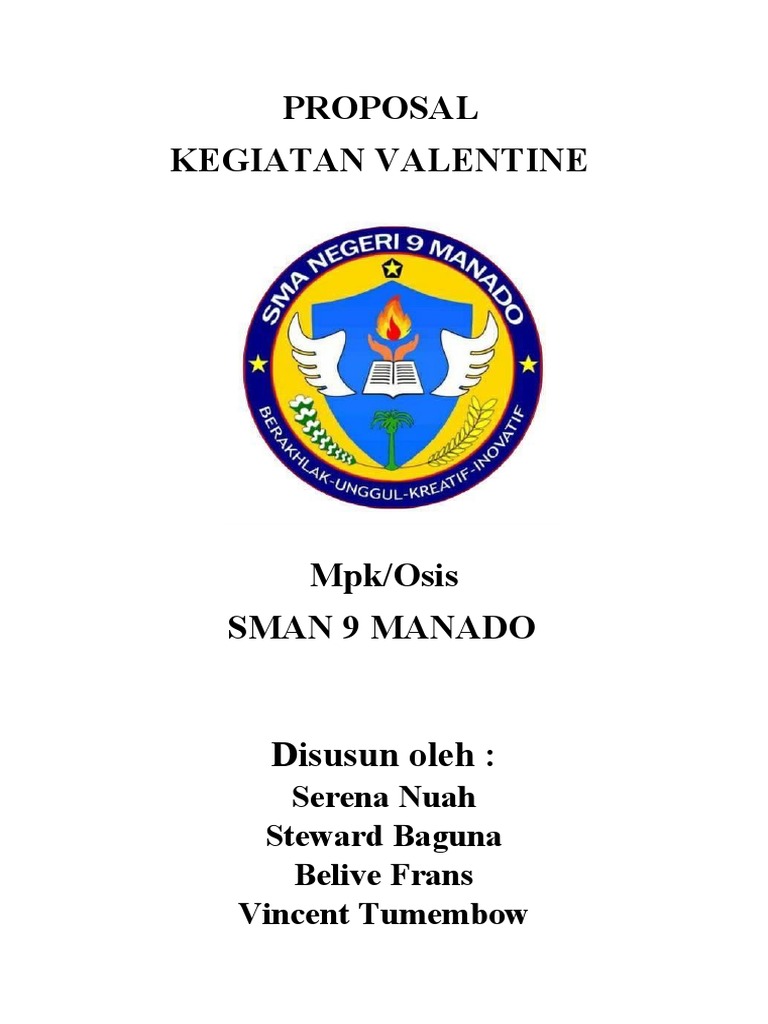 Proposal Kegiatan Valentine: Disusun Oleh | PDF