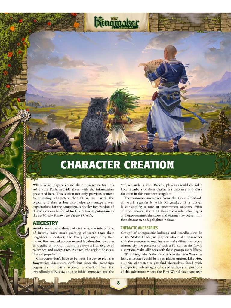 Self-Made Player's Guide | PDF