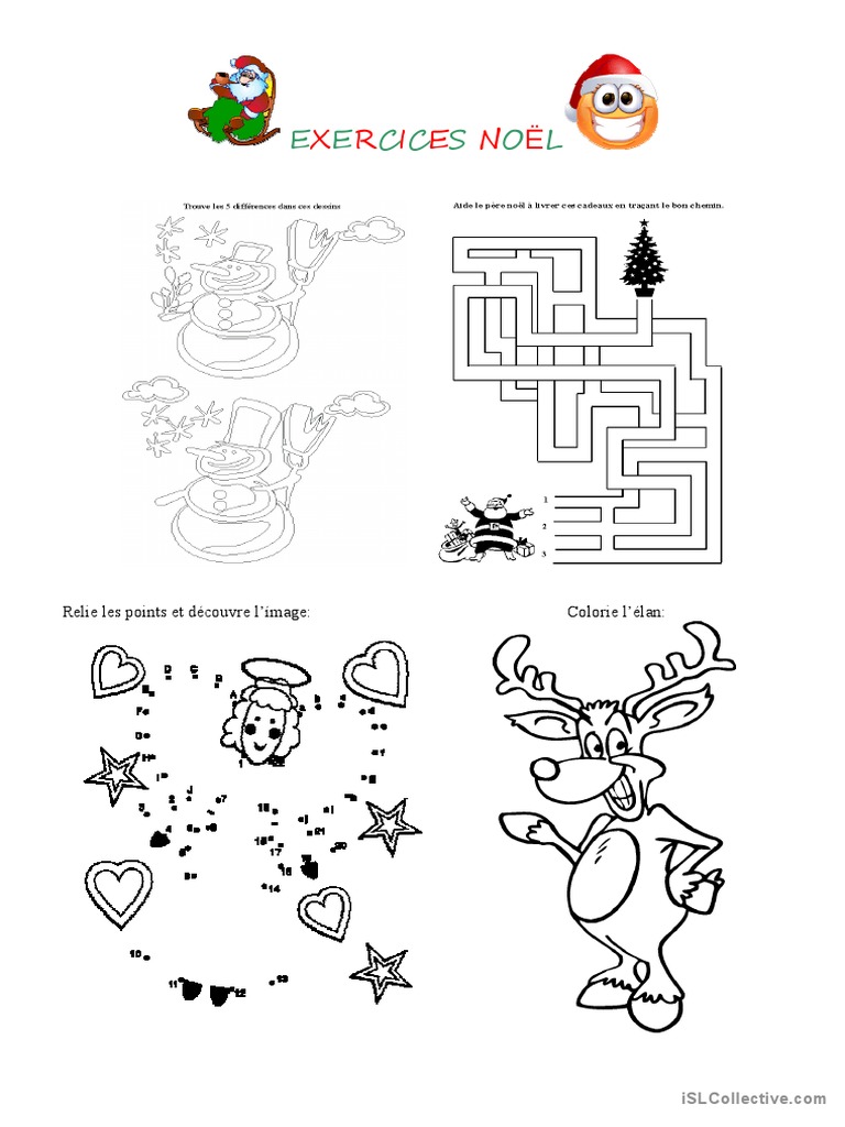 Activités de Noël pour Enfants | PDF