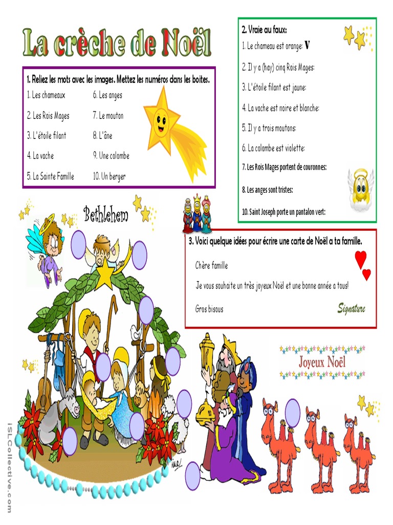 Activités de Noël à imprimer | PDF