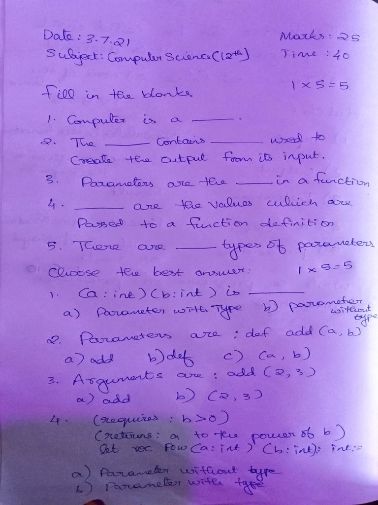 12th Computer Science Pdf 5491