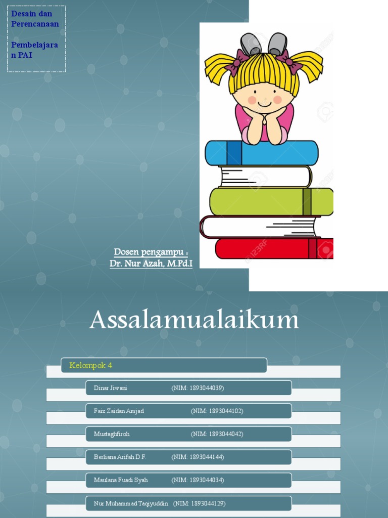 Desain Dan Perencanaan Pembelajaran (Kelompok 4) PAI C | PDF | Pengembangan Diri