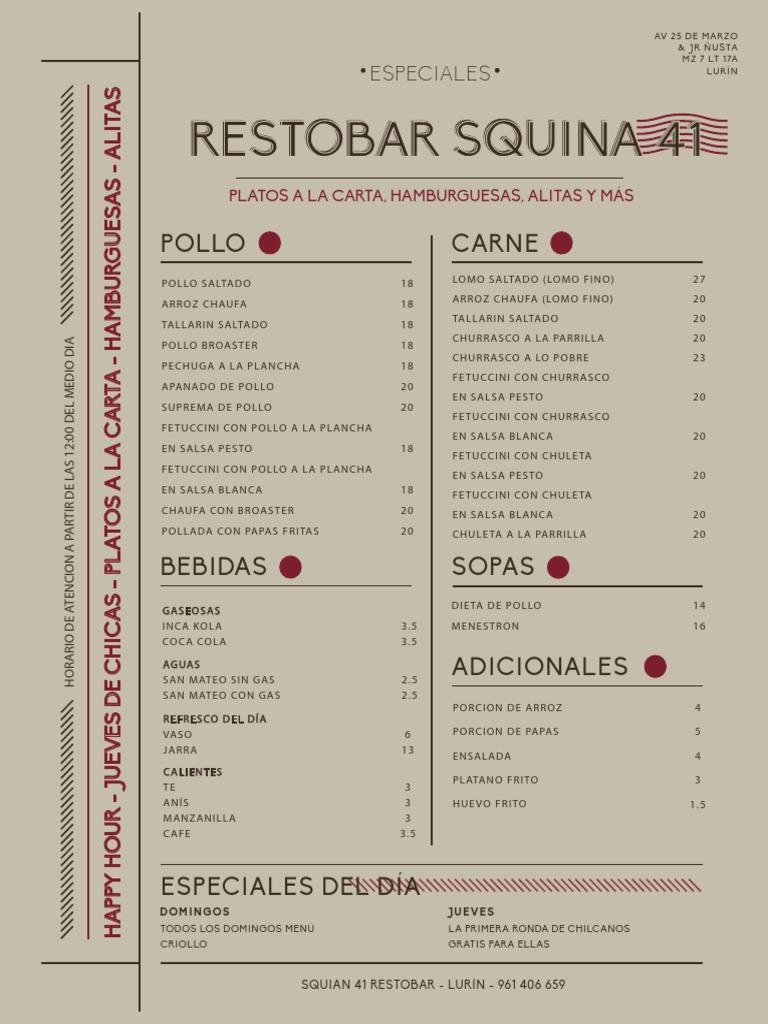 Carta Squina 41 Nueva | PDF