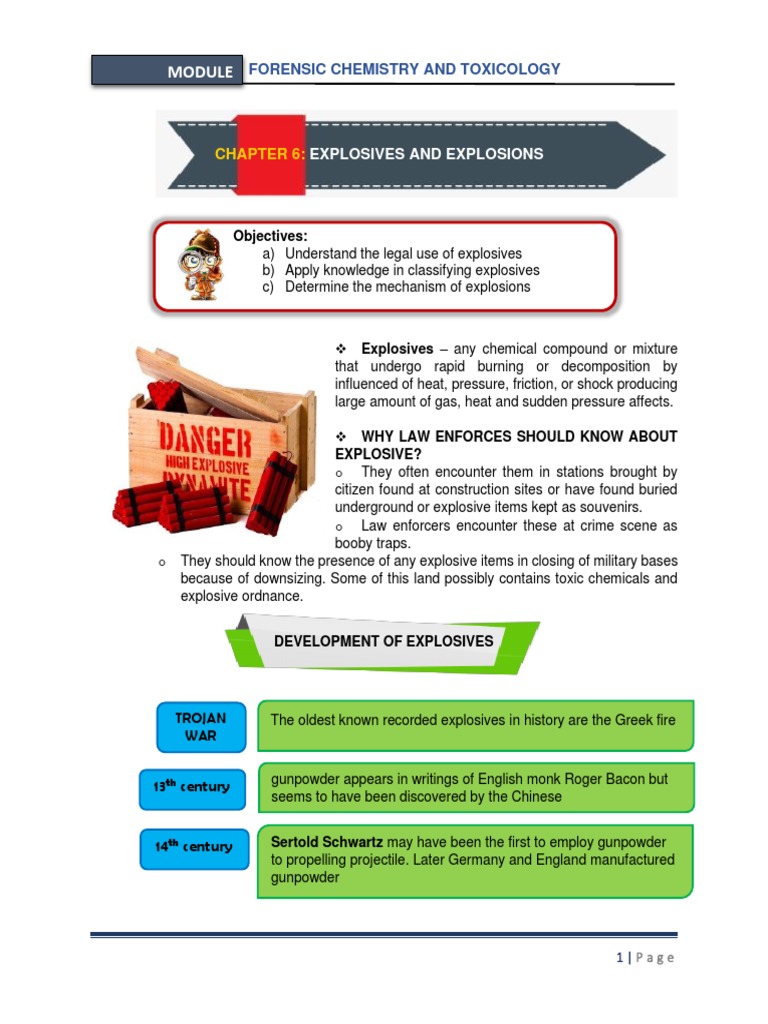 Chapter 6 Explosives and Explosions | PDF | Explosion | Shell (Projectile)