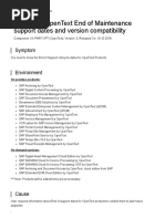 OpenText Archive Server Architecture Overview | PDF | Server (Computing ...