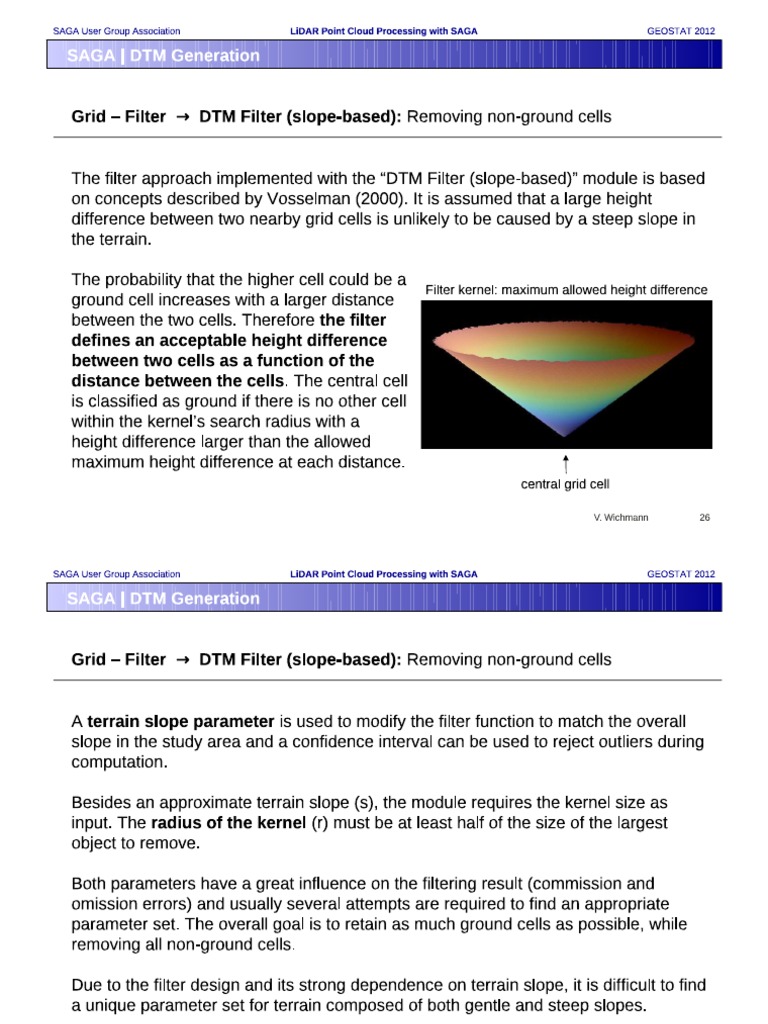 Saga Gis Filter | PDF