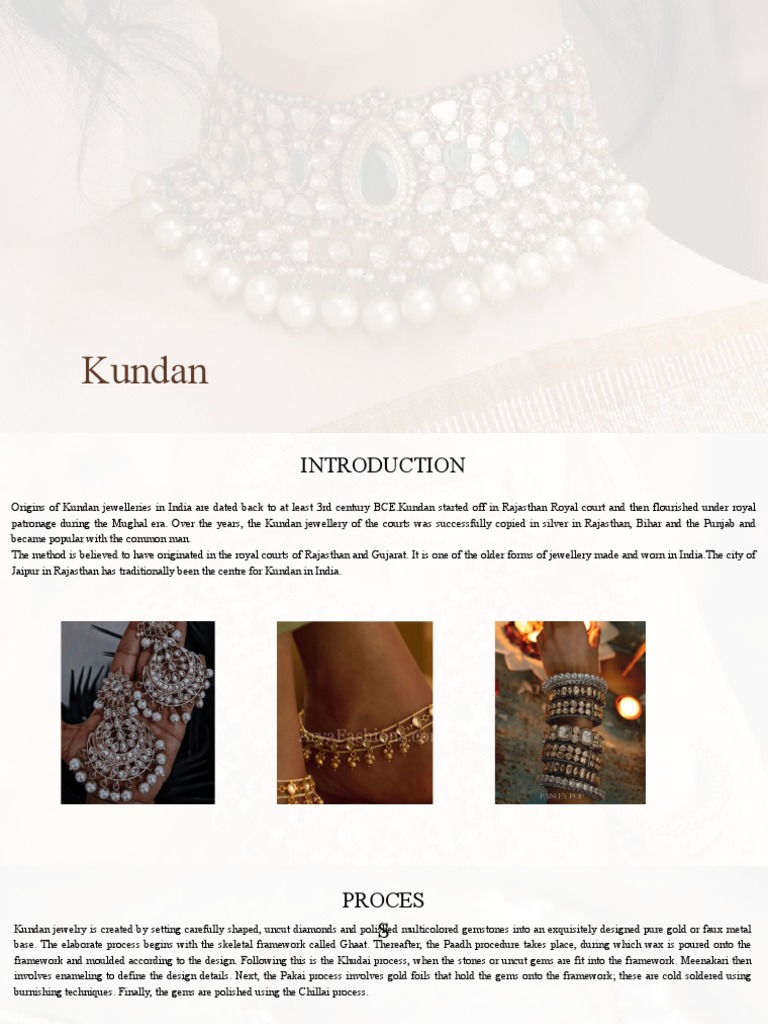 Kundan | PDF | Gemstone | Softlines (Retail)