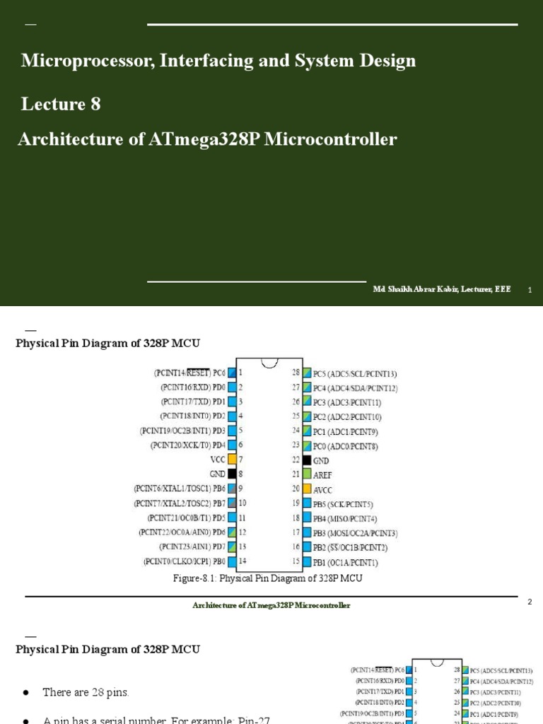 Lecture 8 Pdf Microcontroller Computer Memory 5263