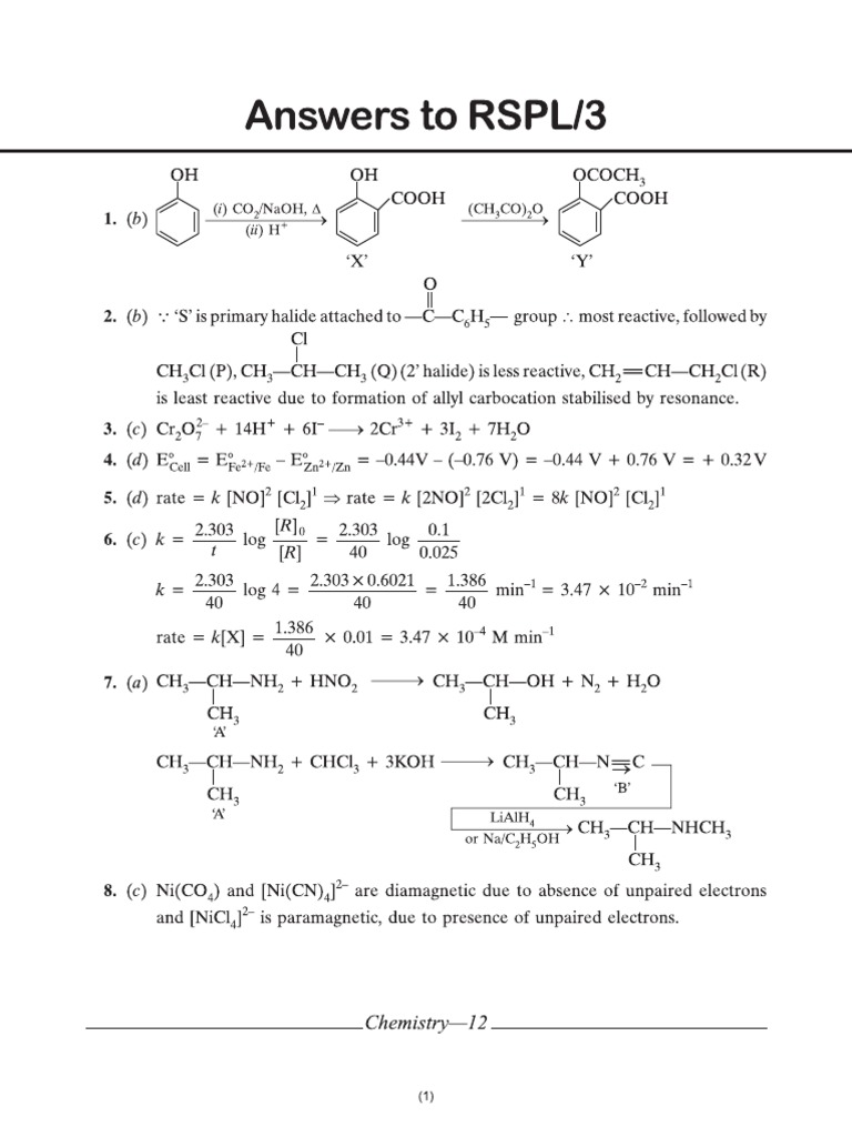 Pariksha - Set - 3 - Answer Key | PDF
